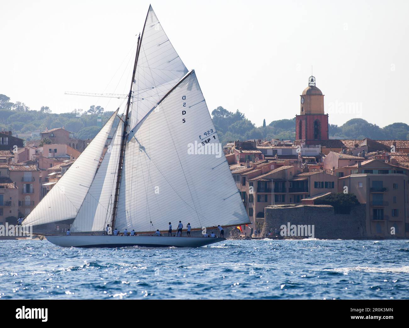 'Classic Sailing Regatta ''Les Voiles de St. Tropez'', St. Tropez, Côte ...