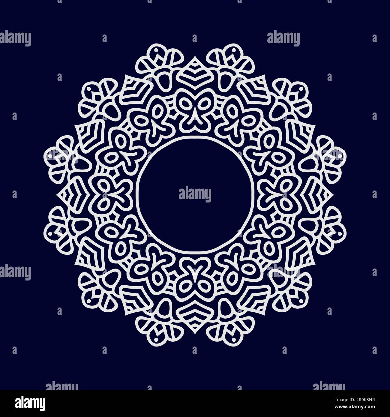 New mandala designs vector illustration Stock Vector Image & Art - Alamy