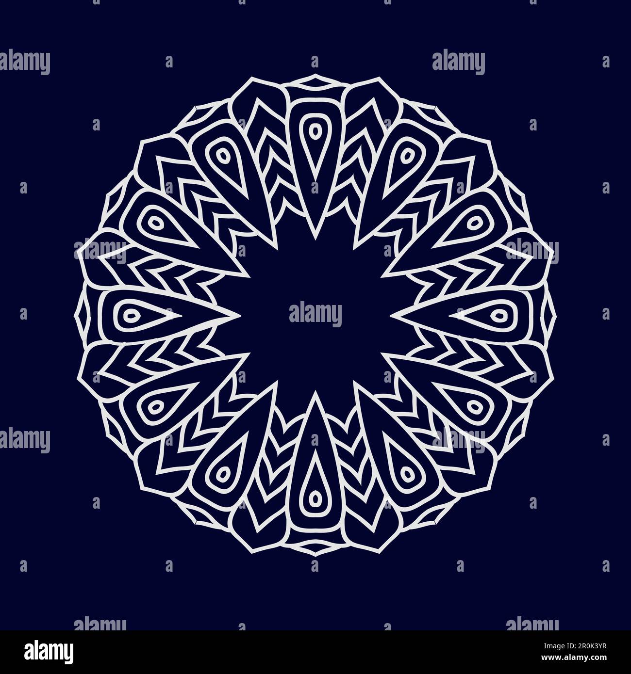 New mandala art designs vector illustration Stock Vector Image & Art ...