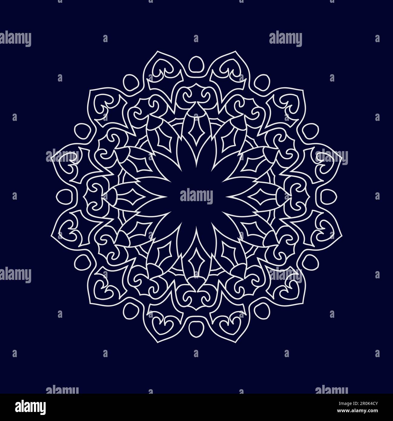 Islamic mandala background vector illustration Stock Vector Image & Art ...