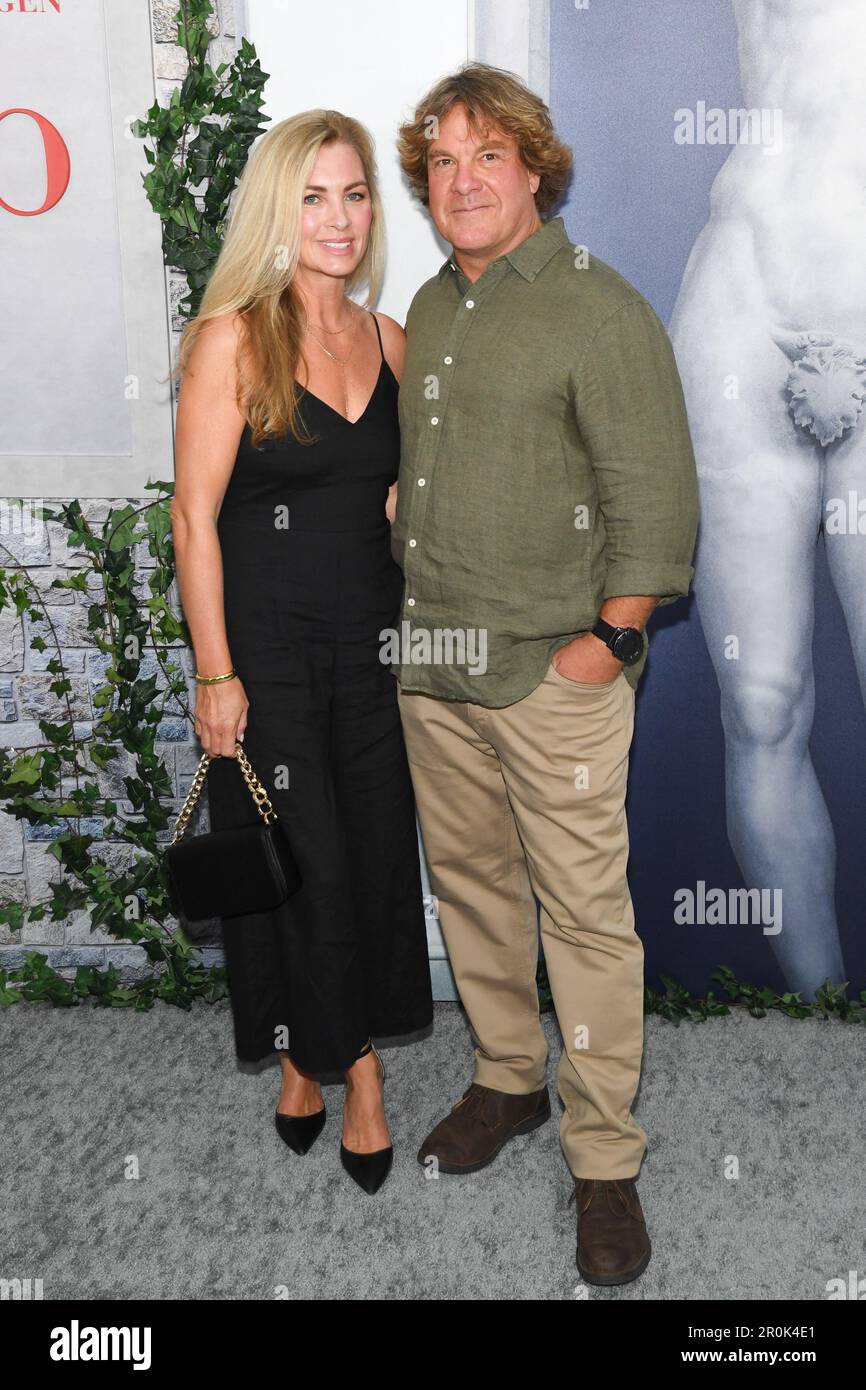 New York, USA. 08th May, 2023. Patti Schmidt and Larry Schmidt walking the red carpet at the ...