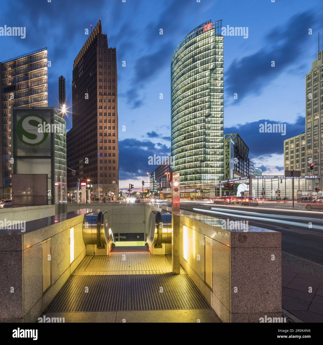 Potsdamer Platz, Berlin , Kollhoff-Tower, Sony Center, DB Tower ...