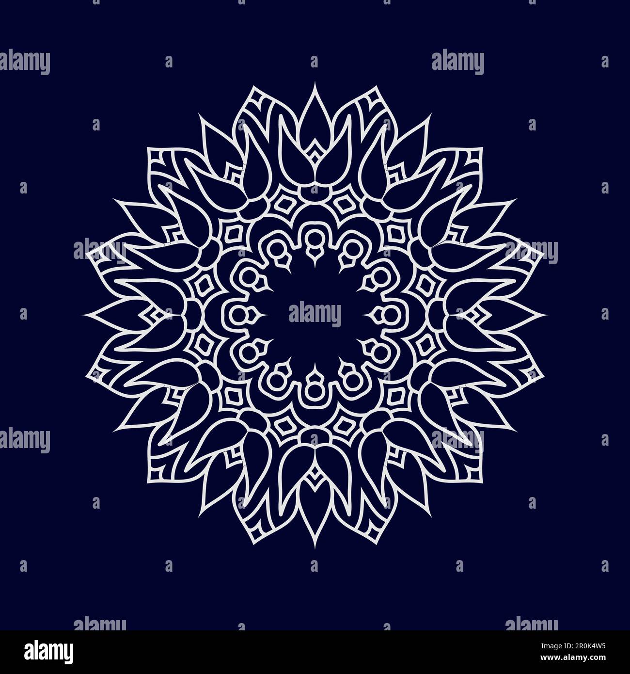 New mandala art designs vector illustration Stock Vector Image & Art ...