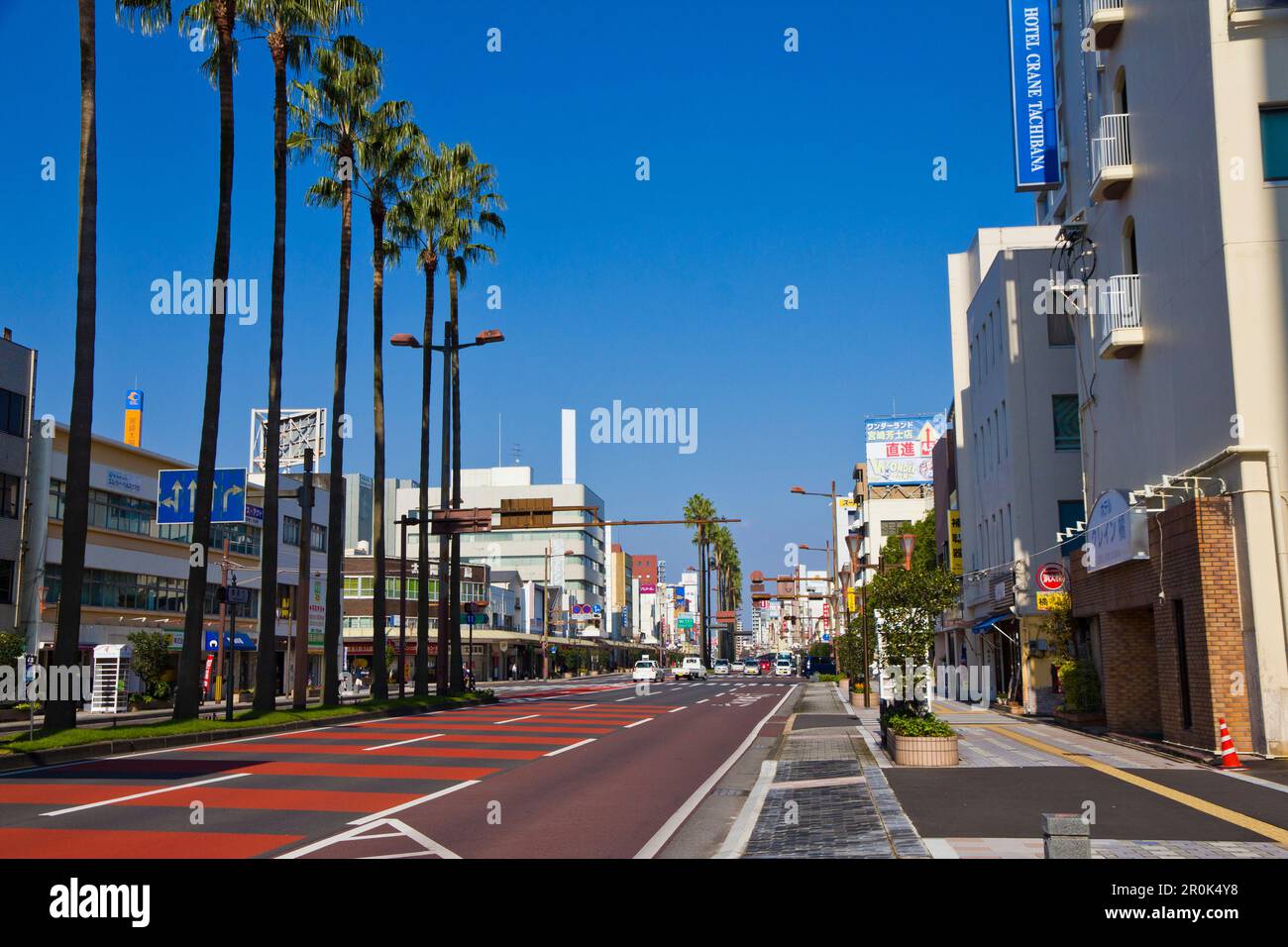 Townscape of Miyazaki , Miyazaki Prefecture, Kyushu, Japan Stock Photo ...