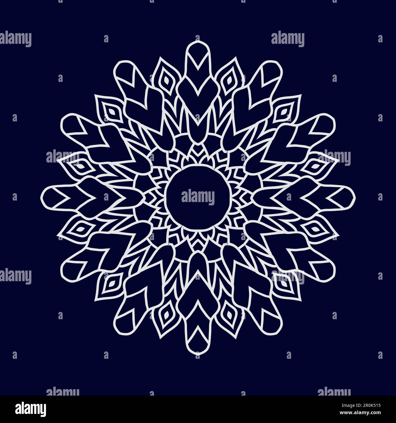 New mandala art designs vector illustration Stock Vector Image & Art ...