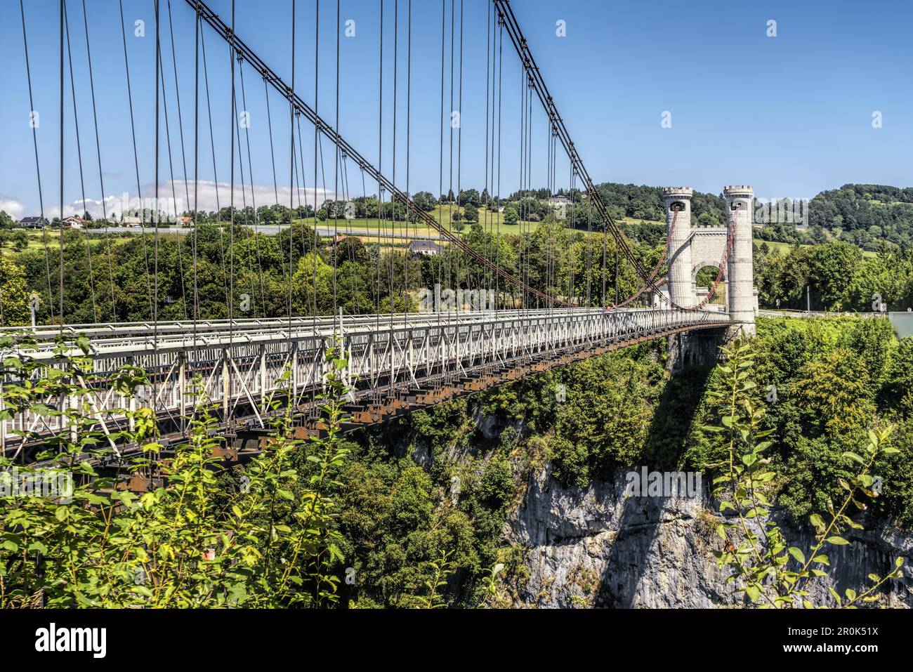 Rural France bridge â€œPasserelle du Pont de la Cailleâ€? by Charles ...