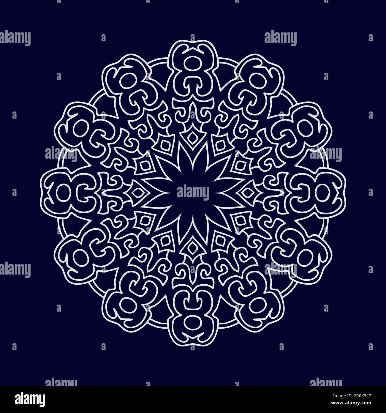 Islamic mandala background vector illustration Stock Vector Image & Art ...