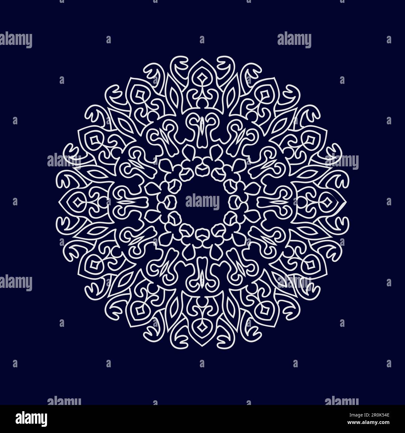 Islamic mandala background vector illustration Stock Vector Image & Art ...