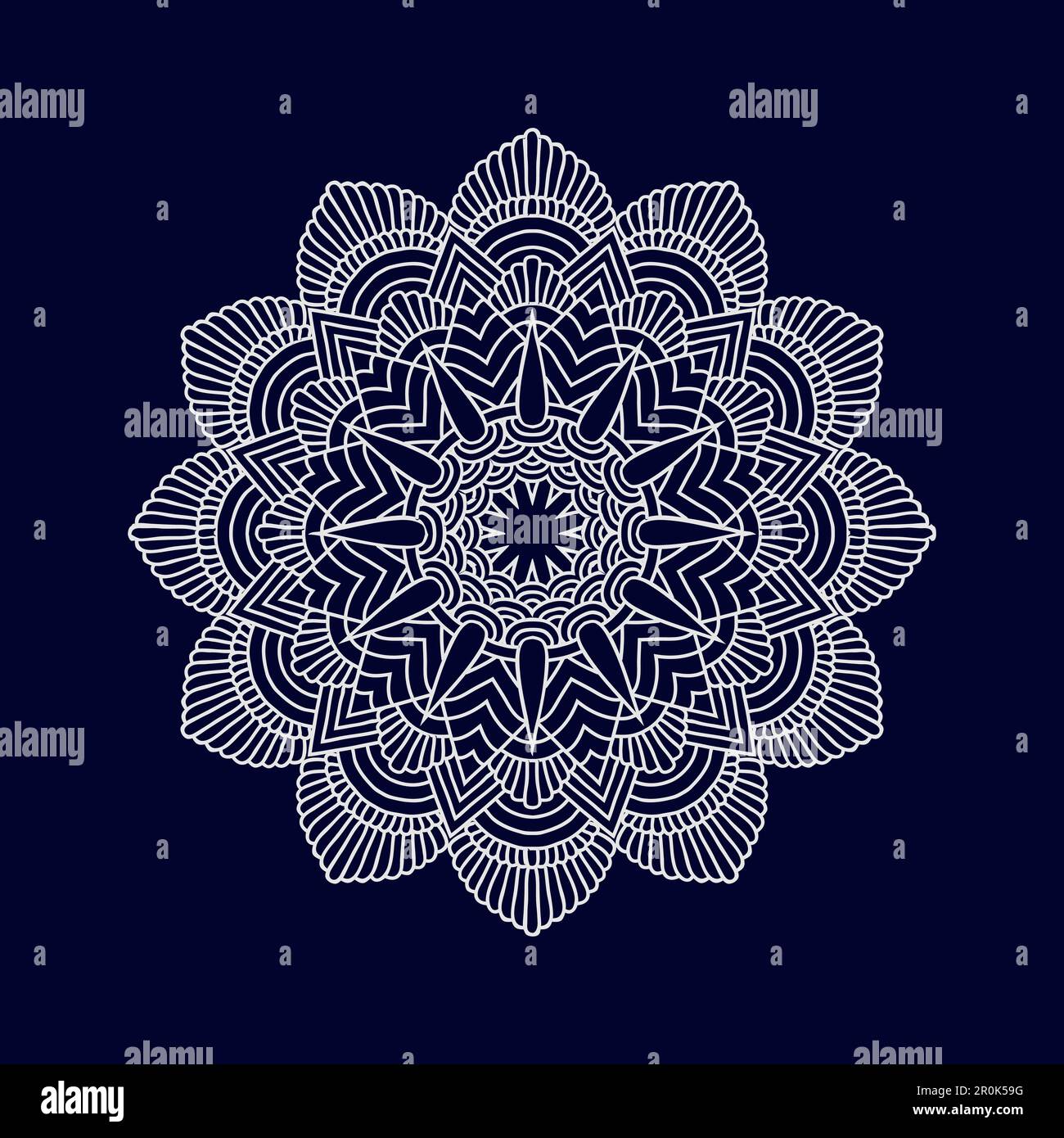 New mandala designs vector illustration Stock Vector Image & Art - Alamy