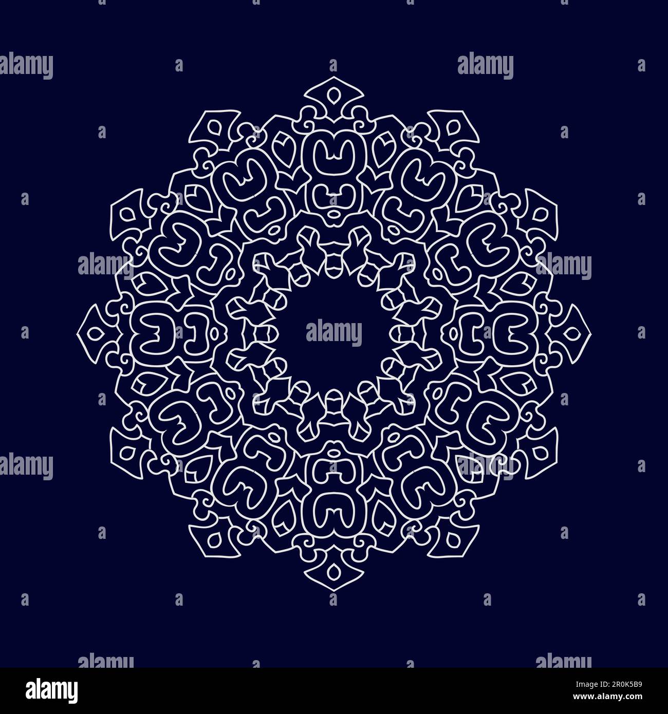 New mandala designs vector illustration Stock Vector Image & Art - Alamy