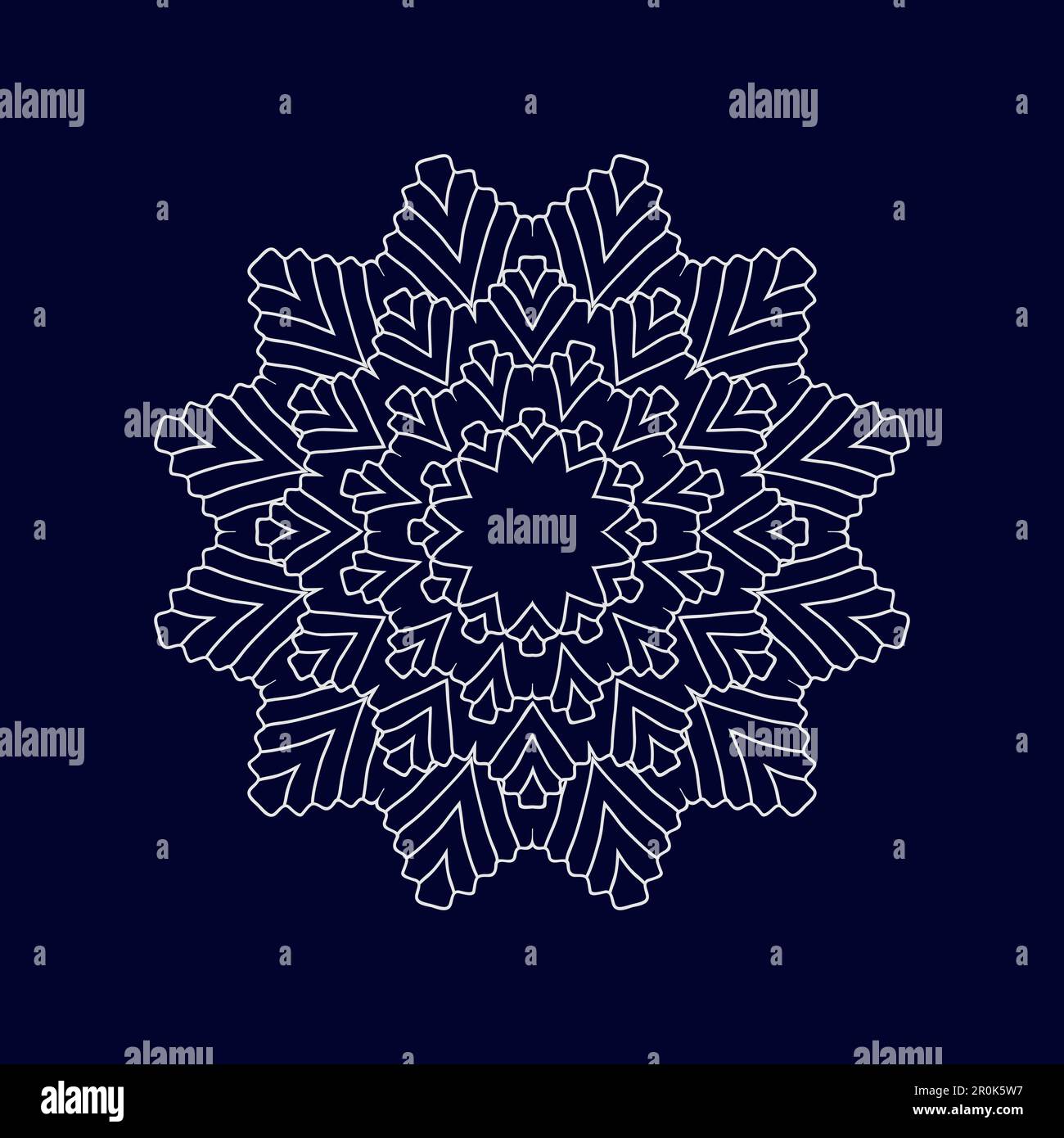 New mandala art designs vector illustration Stock Vector Image & Art ...
