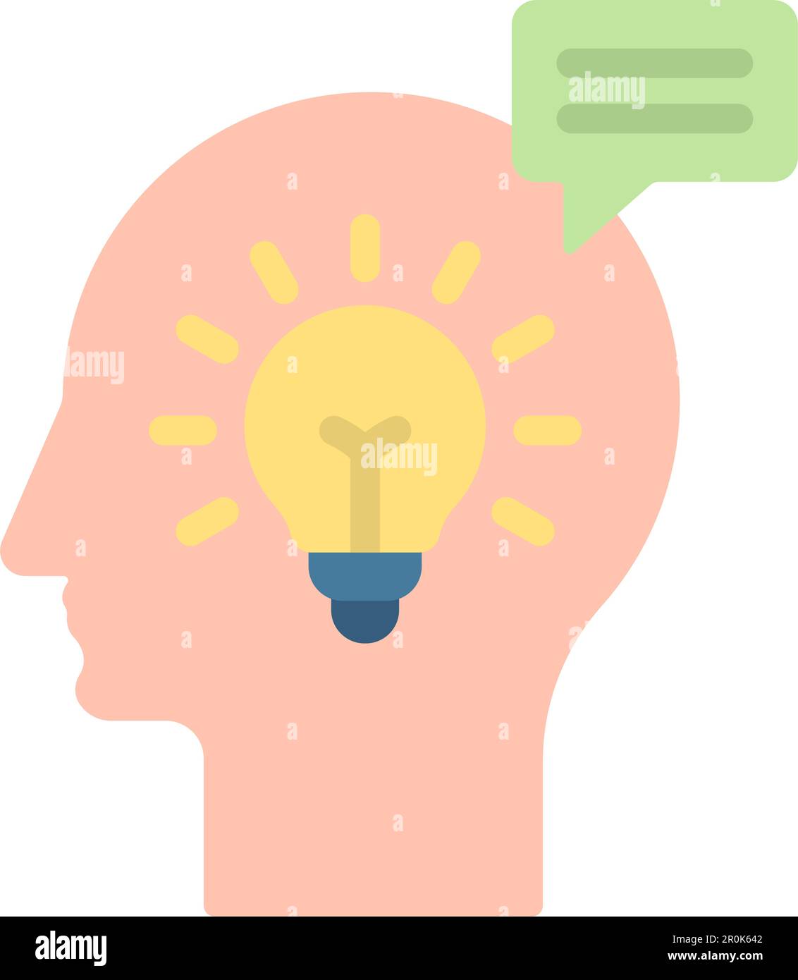 Brainstorming Ideas icon vector image. Suitable for mobile application web application and print ...