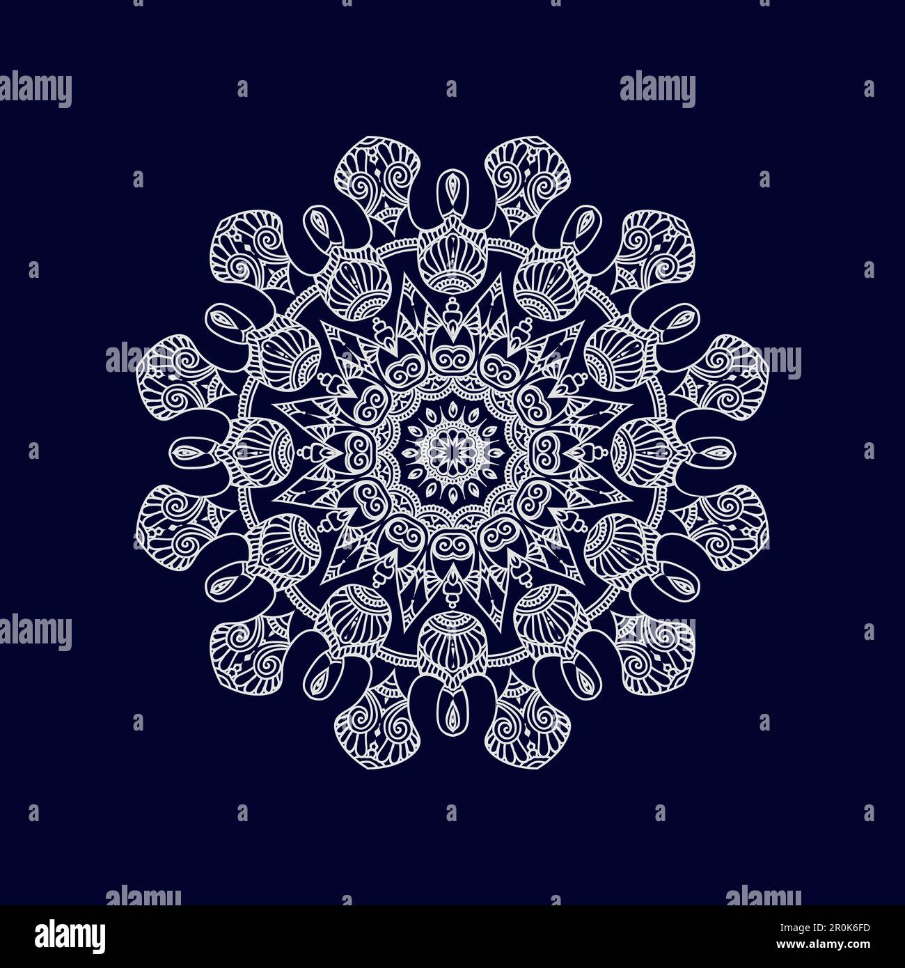 New mandala art designs vector illustration Stock Vector Image & Art ...