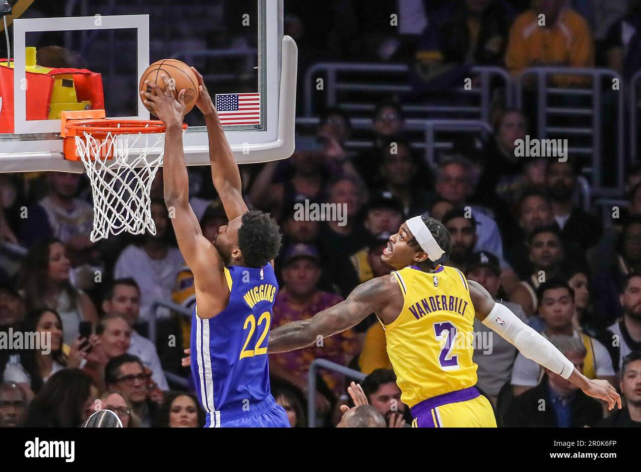 LOS ANGELES, CA - MAY 08: Golden State Warriors forward Andrew Wiggins ...