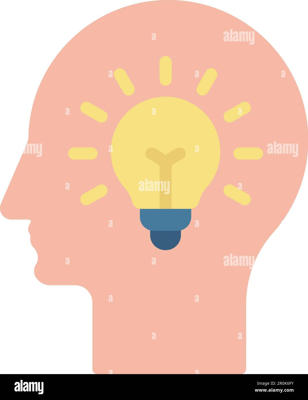 Brainstorming icon vector image. Suitable for mobile application web application and print media ...