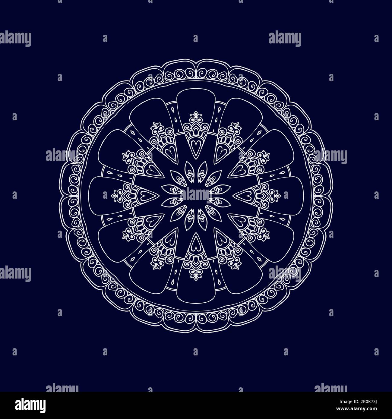 Islamic mandala background vector illustration Stock Vector Image & Art ...
