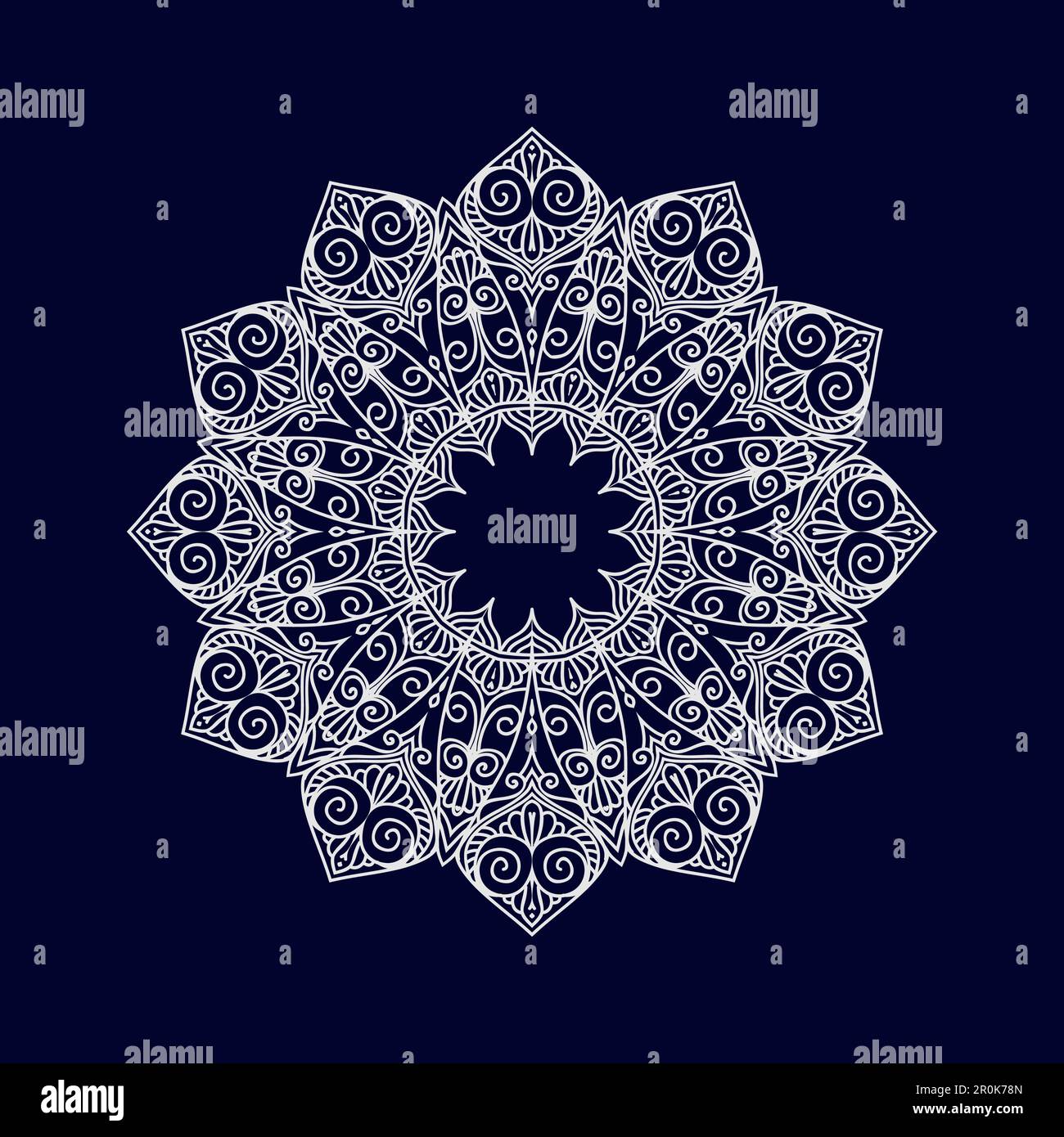 New mandala designs vector illustration Stock Vector Image & Art - Alamy