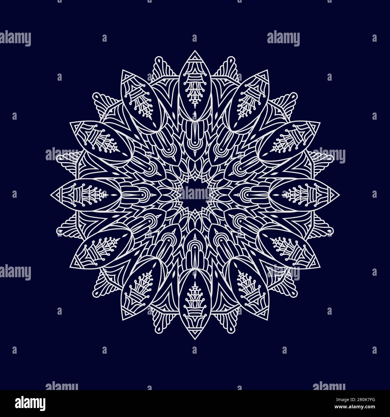 New mandala designs vector illustration Stock Vector Image & Art - Alamy