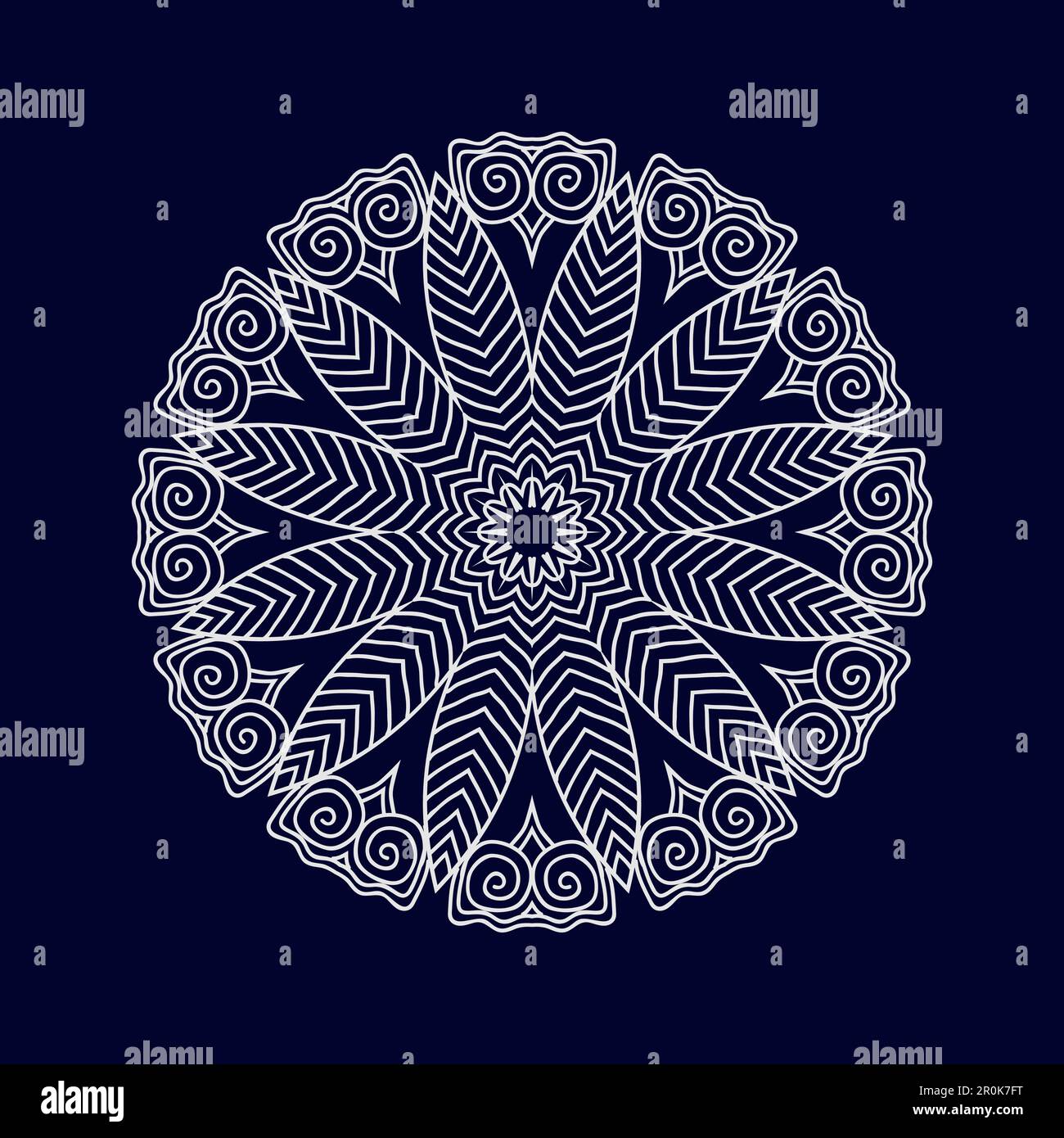 New mandala designs vector illustration Stock Vector Image & Art - Alamy