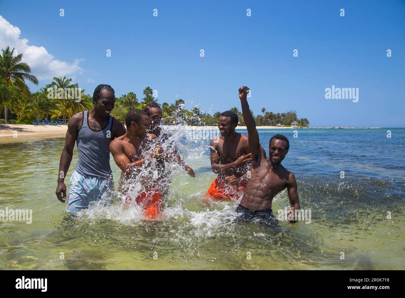 Splashing guides of Half Moon Resort horseback ride excursion in ...