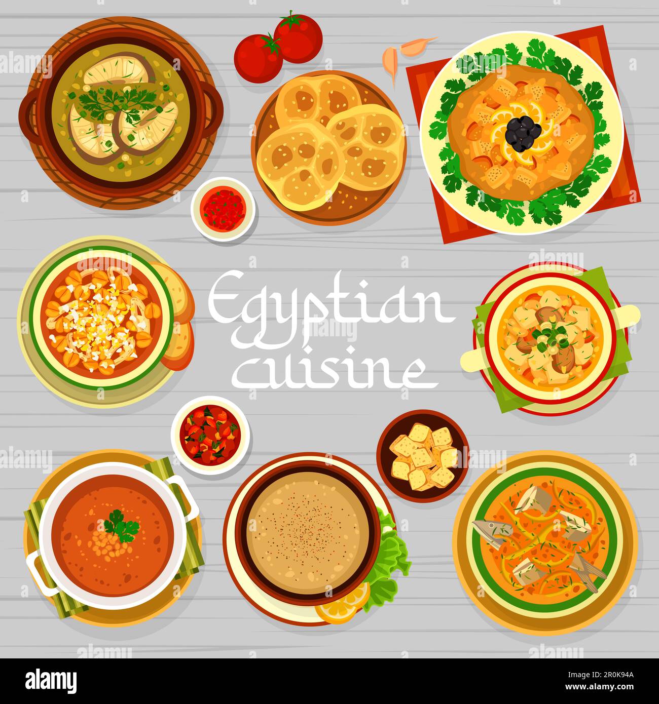 Egypt bread soup hi-res stock photography and images - Alamy