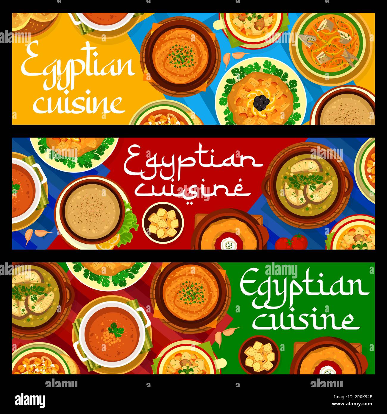 Egyptian lentil soup hi-res stock photography and images - Alamy