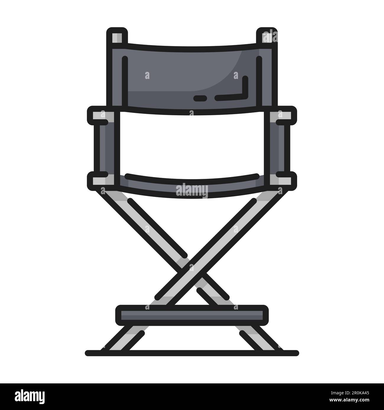 Filmmaker chair Stock Vector Images - Alamy