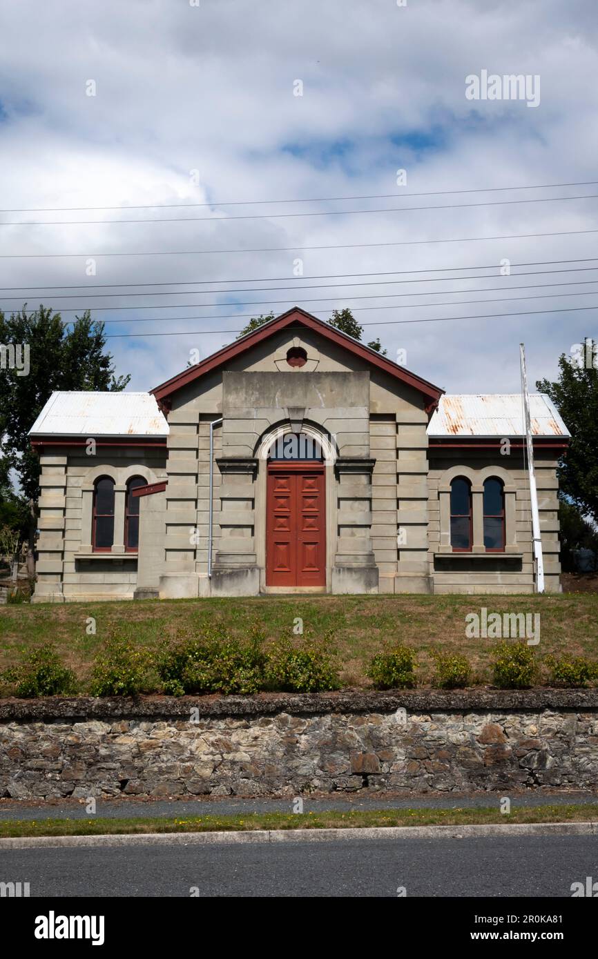 Old Post Office building, Lawrence, Otago, South Island, New Zealand Stock Photo - Alamy
