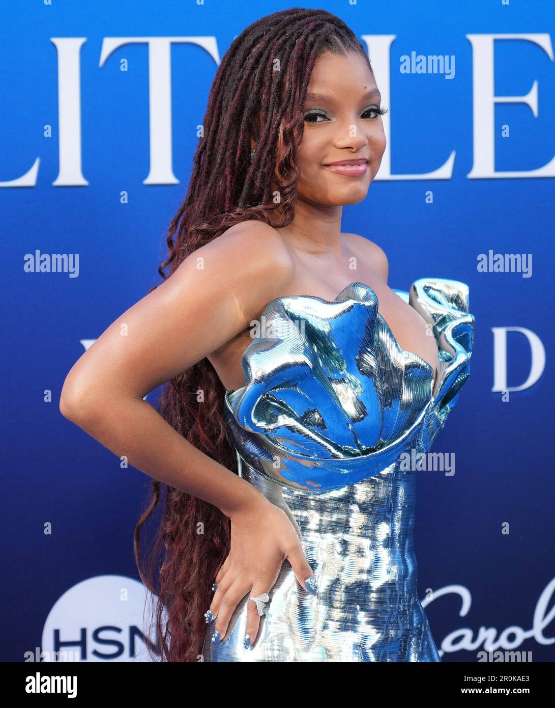 Los Angeles, USA. 08th May, 2023. Halle Bailey arrives at Disney's THE ...