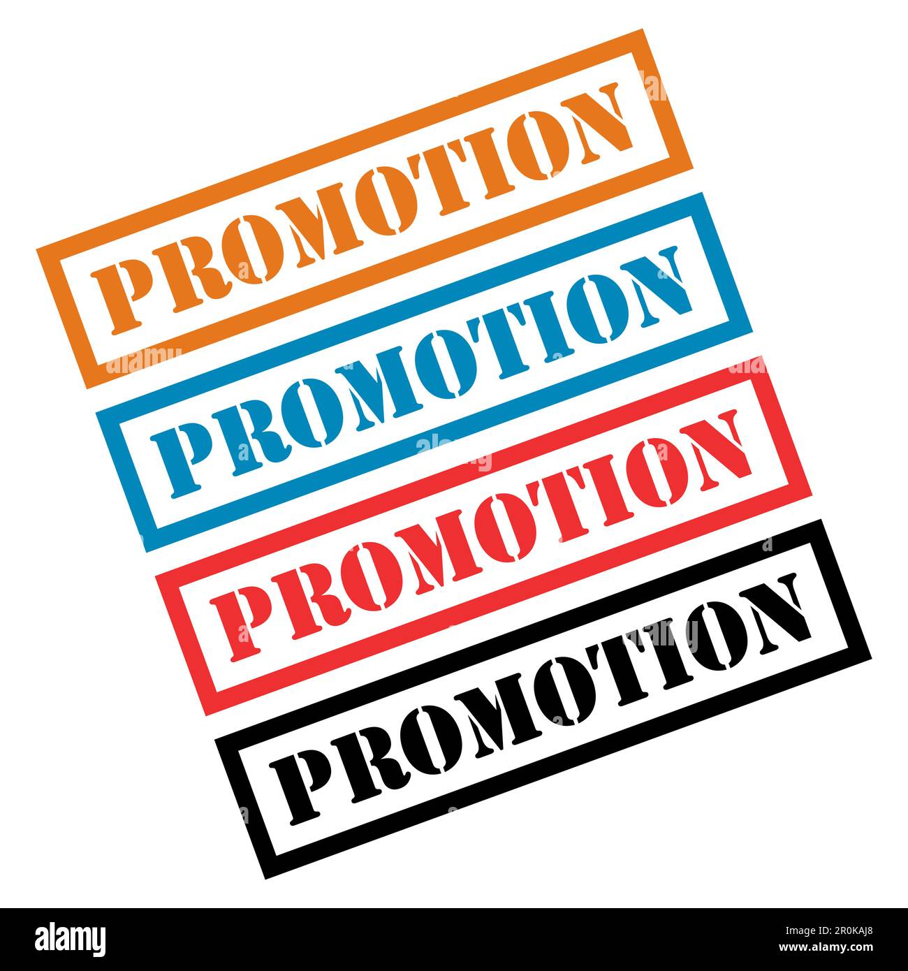 Set of Promotion stamp symbol, label sticker sign button, text banner ...