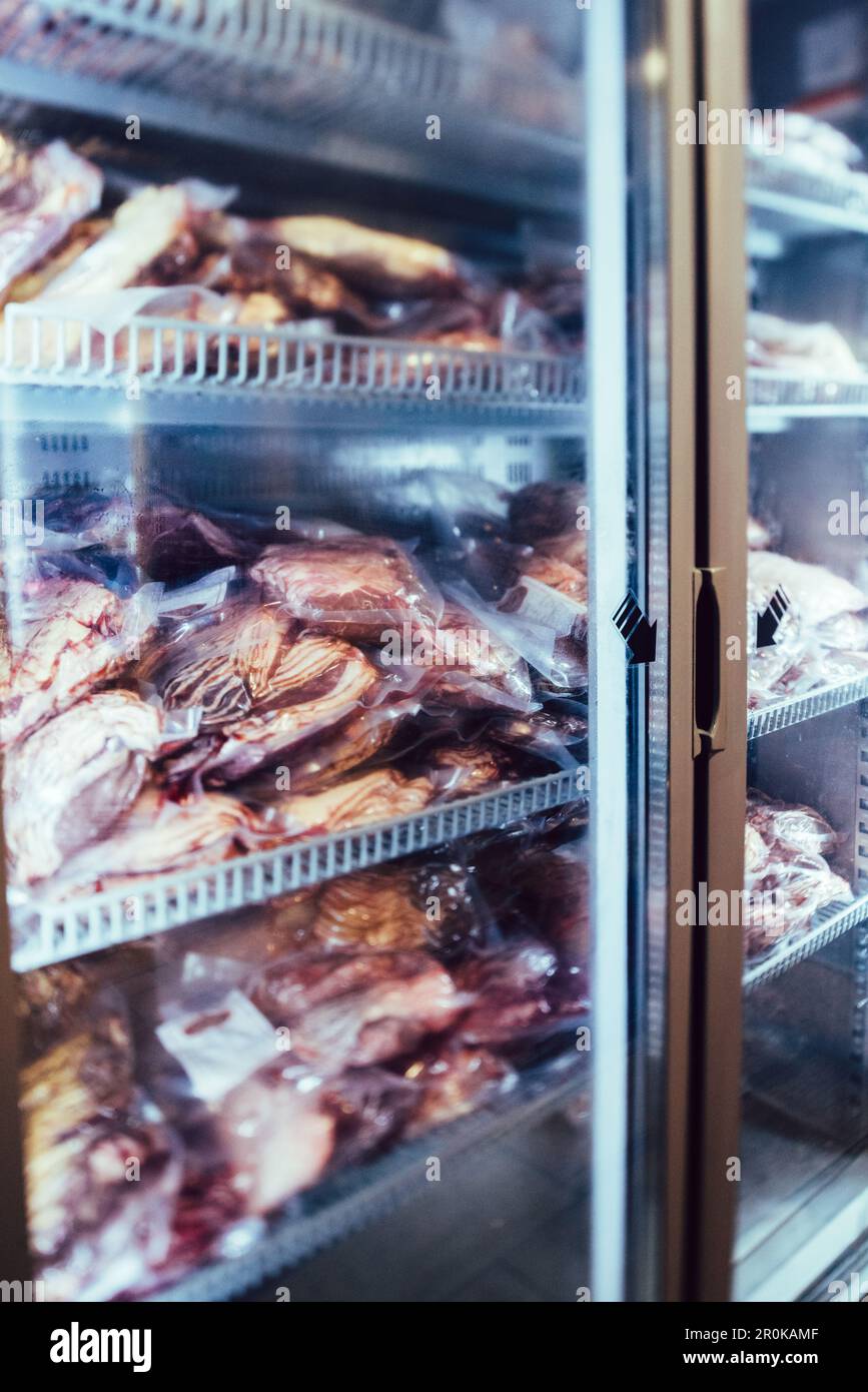 Freezer with chops hi-res stock photography and images - Alamy