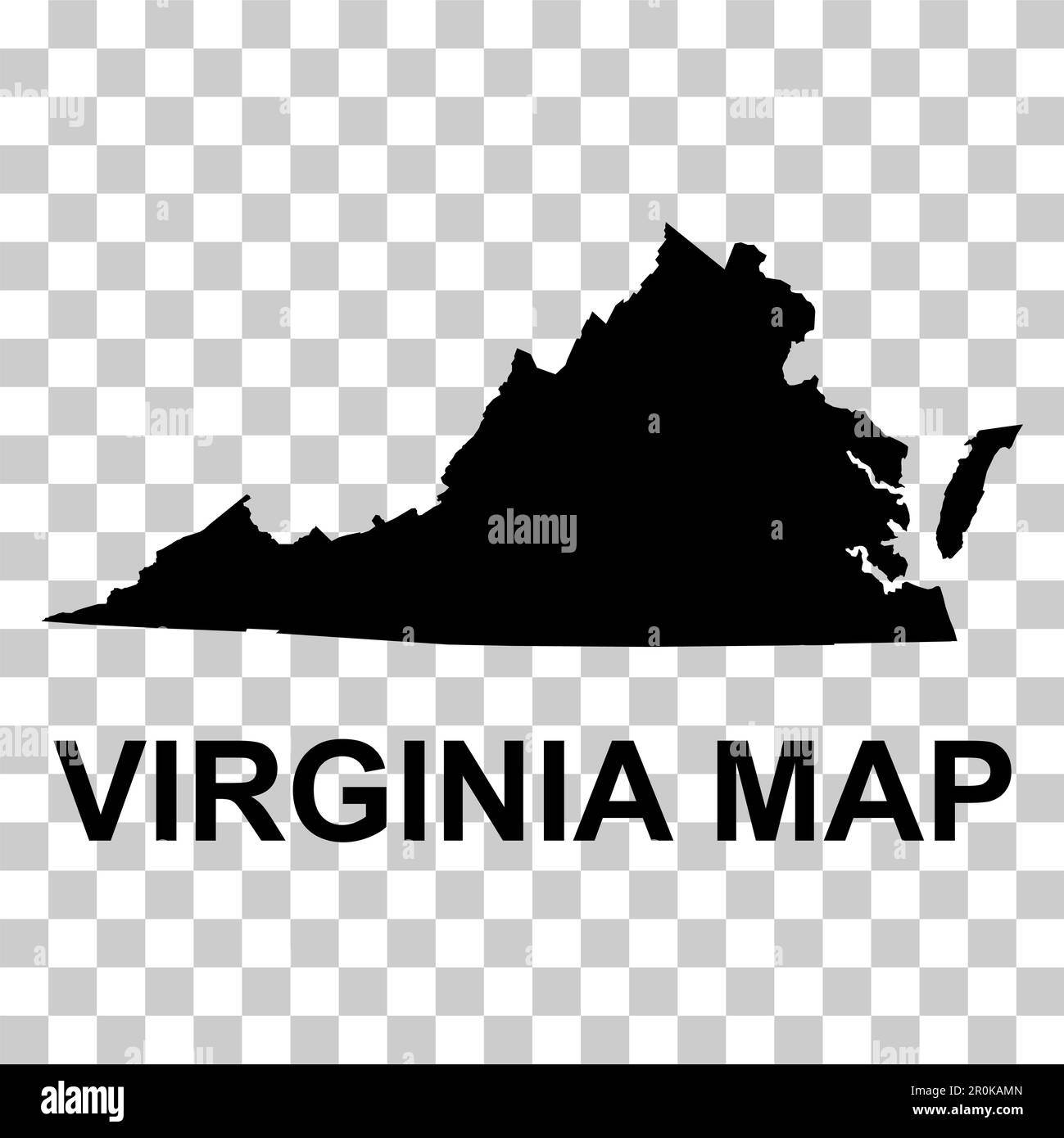 Virginia State Shape