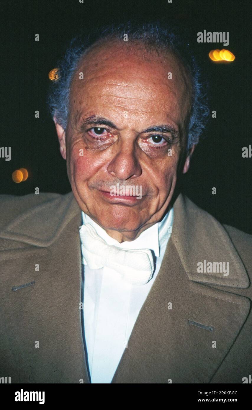 Lorin Maazel, amerikanischer Dirigent, Komponist und Violinst ...