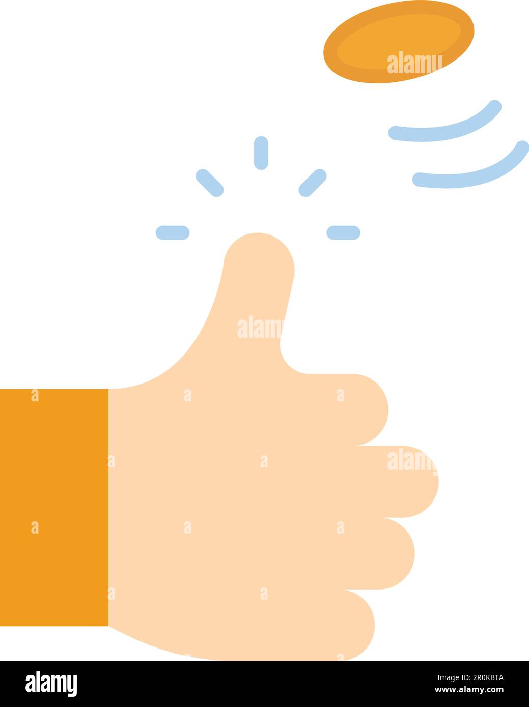 Coin Toss icon vector image. Suitable for mobile application web ...