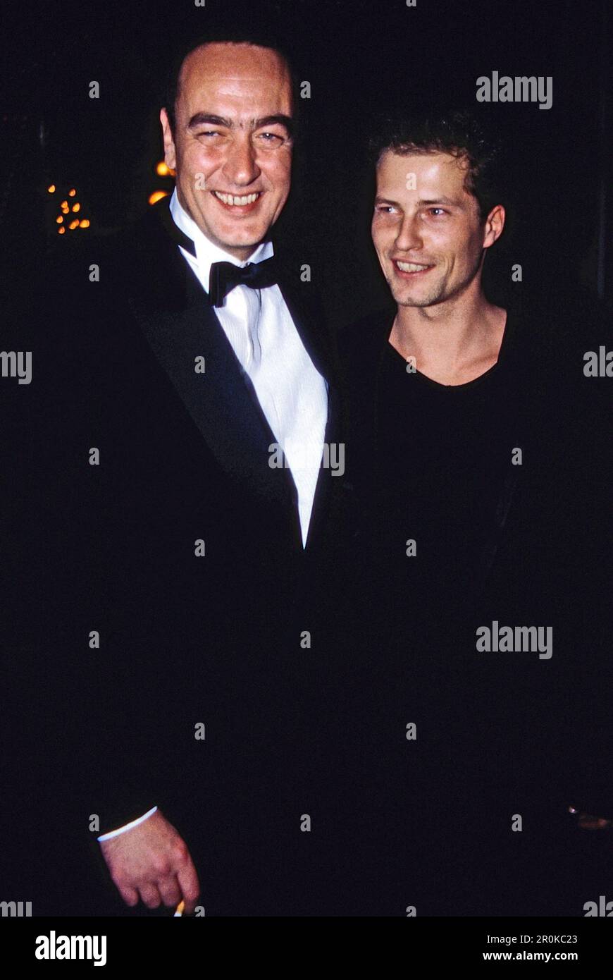 Deutscher Filmproduzent Bernd Eichinger mit Schauspieler Til Schweiger ...