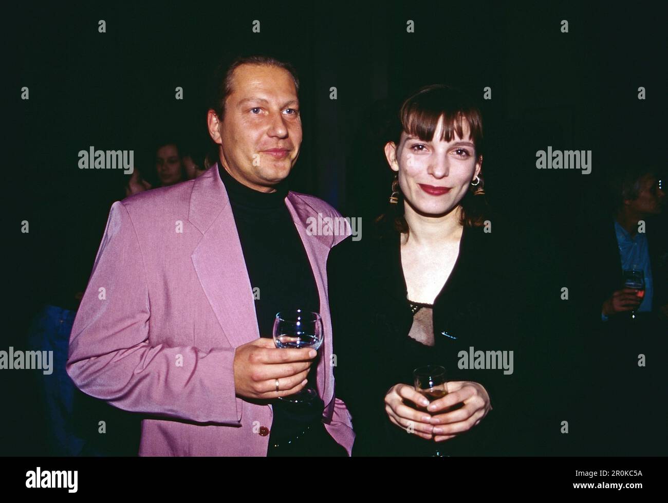 Schauspielerin Stephanie Philipp mit Regisseur und Drehbuchautor ...