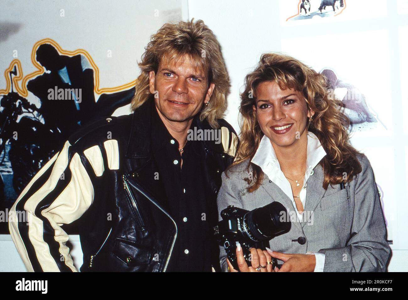 Deutscher Sänger und Musiker Matthias Reim, mit Ehefrau Margot Mago ...