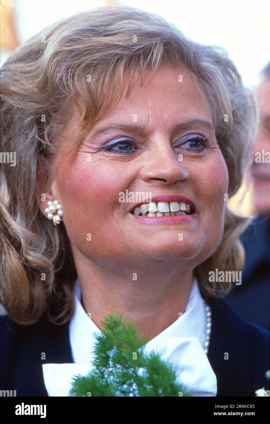 Hannelore Kohl, erste Ehefrau von Bundeskanzler Helmut Kohl ...