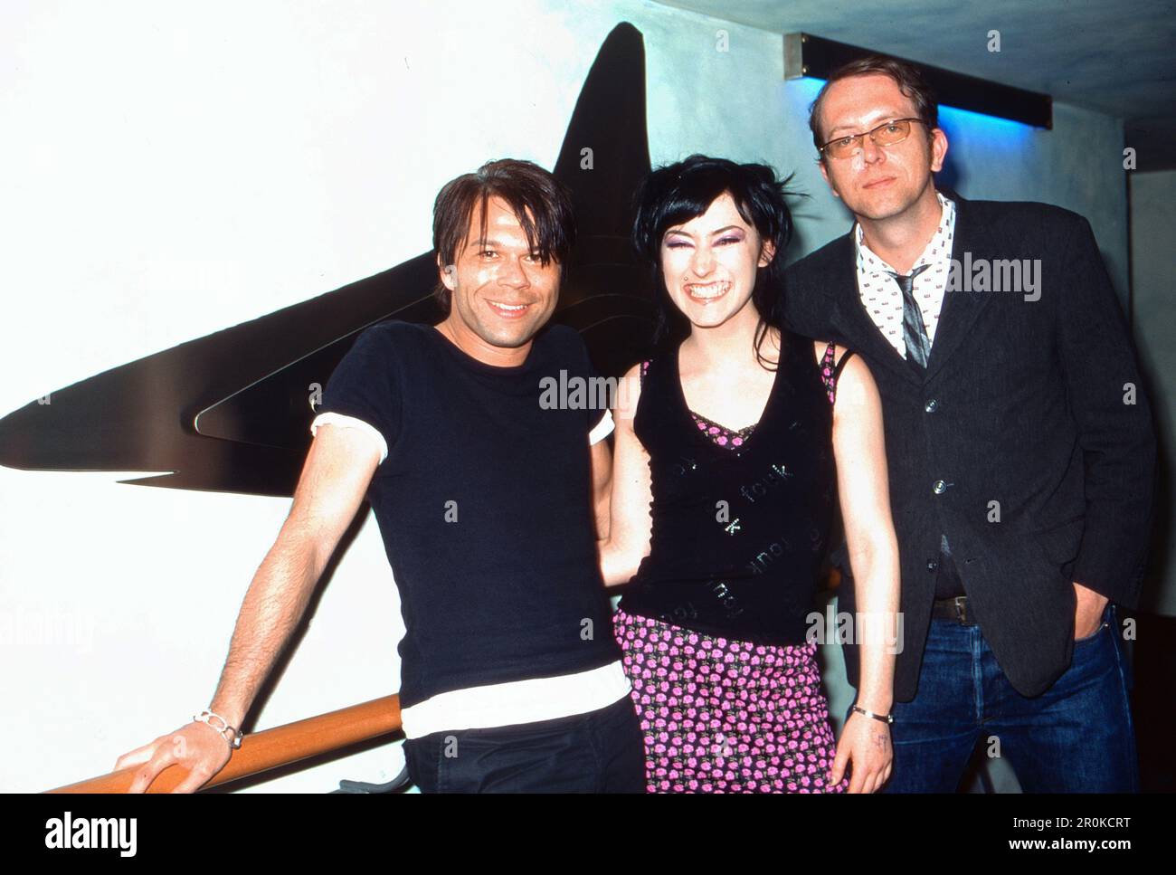 Markus Kavka, Charlotte Roche und Rocco Klein bei der "ViVa 2 Party" in ...