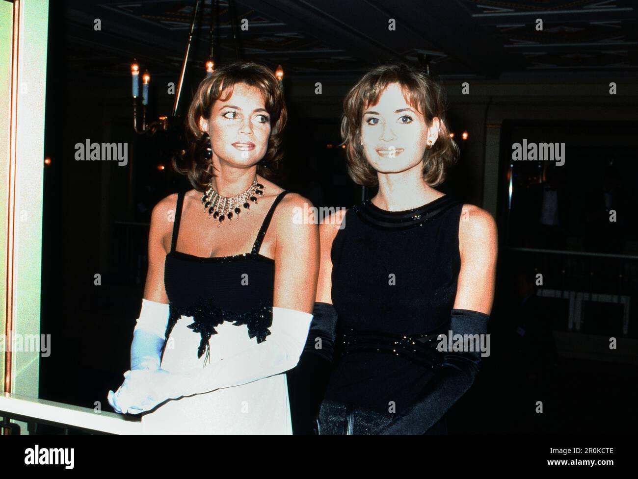 Anja Kling, deutsche Schauspielerin, mit Schwester Gerit Kling ...