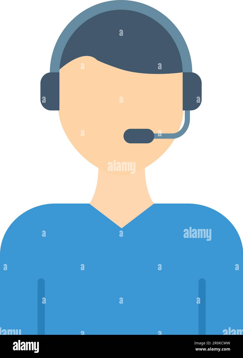 Commentator icon vector image. Suitable for mobile application web ...