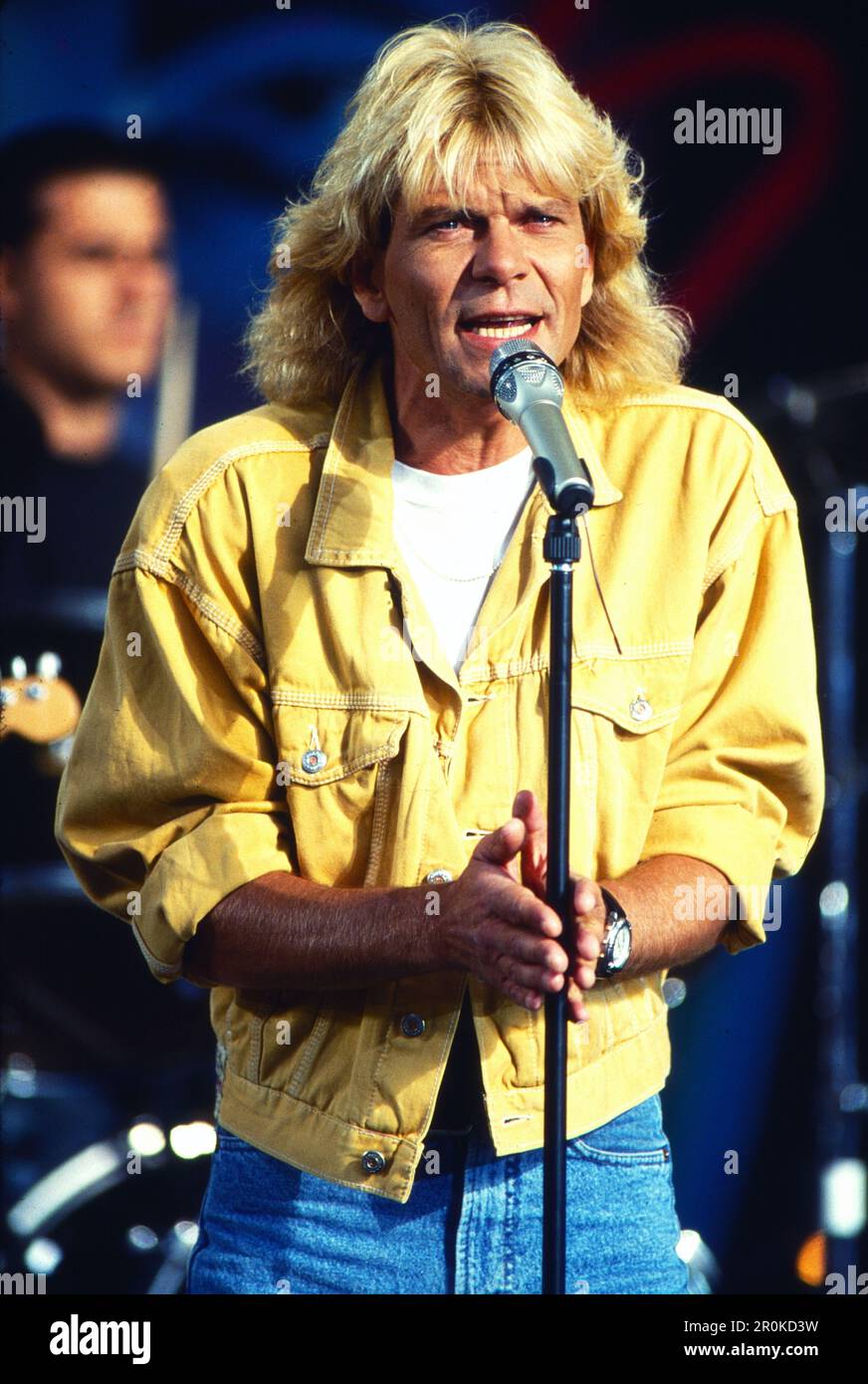 Matthias Reim, deutscher Rock-, Pop- und Schlagersänger, bei einem ...