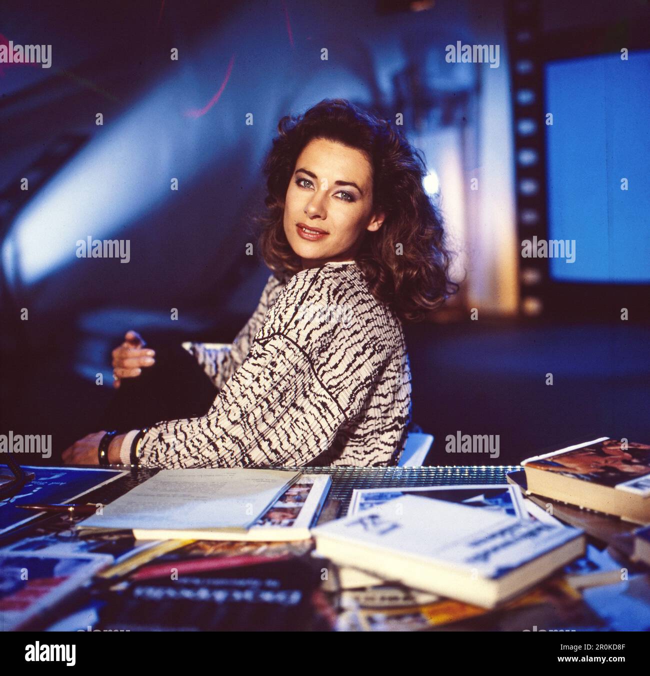 Kino-Hitparade, Fernsehserie, Deutschland 1984 - 1991, Moderatorin ...