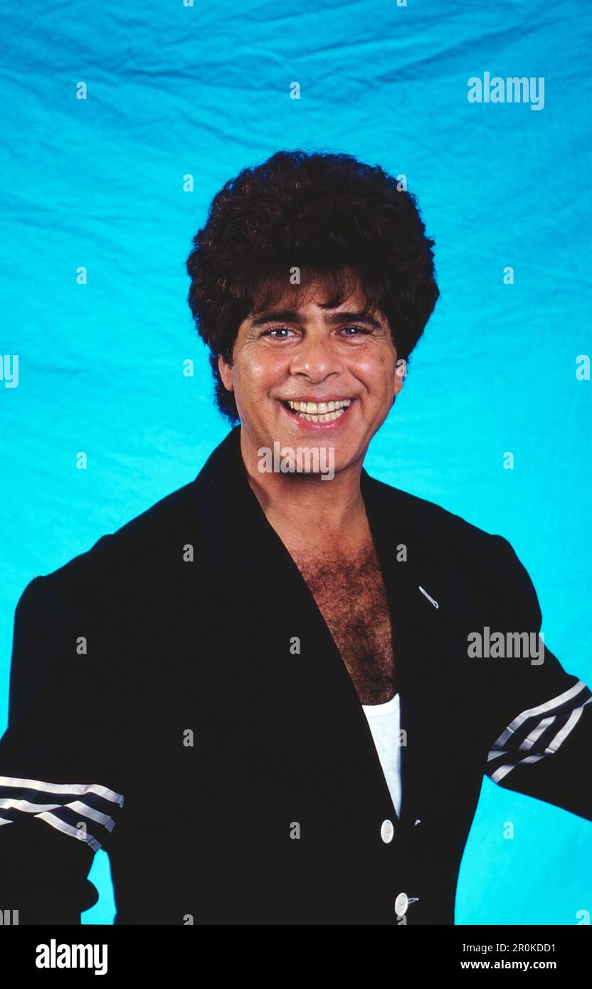 Schlagersänger Ricky Shane, Deutschland, circa 1989 Stock Photo - Alamy