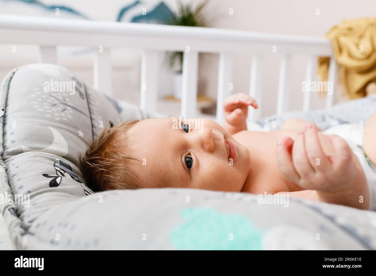 Cot side view hi-res stock photography and images - Alamy