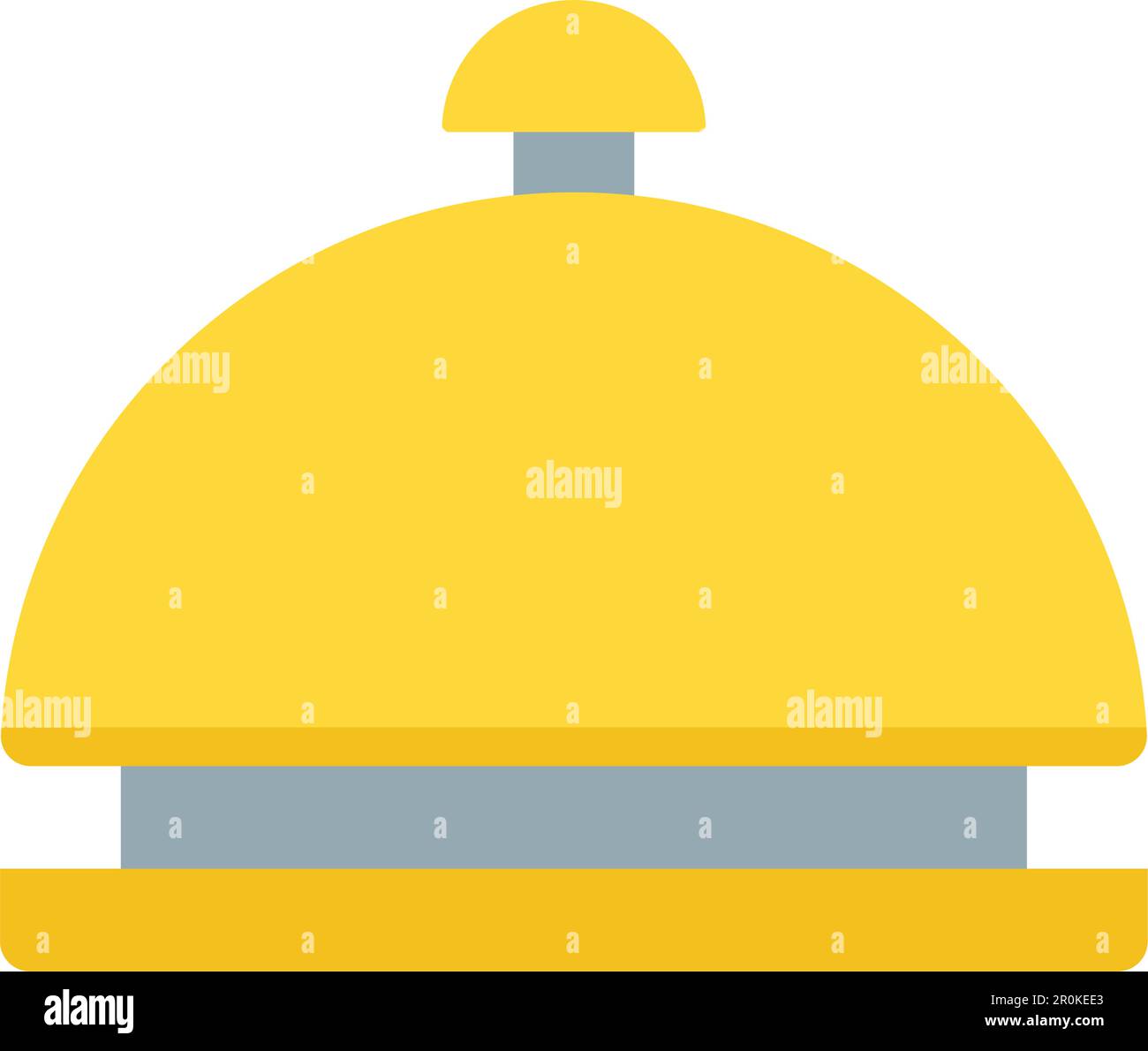 Desk Bell icon vector image. Suitable for mobile application web ...