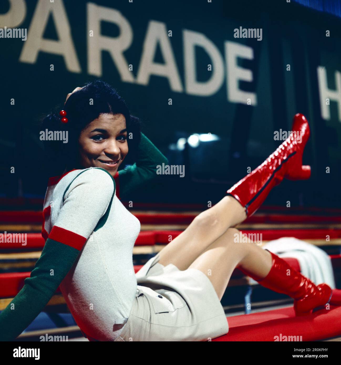 Hitparade, ZDF Musiksendung, Deutschland, 23. Januar 1971, Auftritt von ...