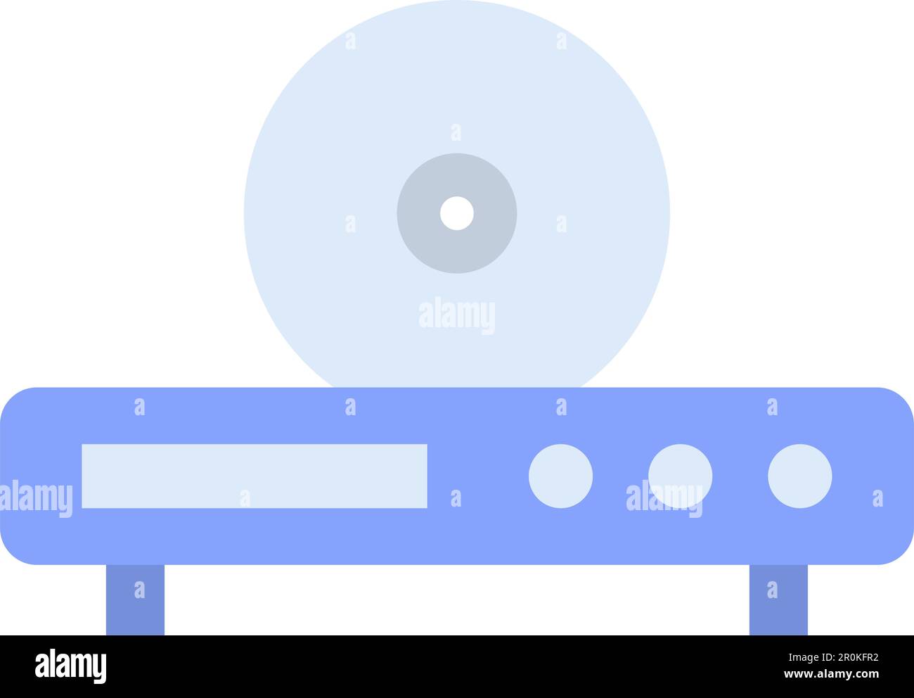 Disc Player icon vector image. Suitable for mobile application web ...
