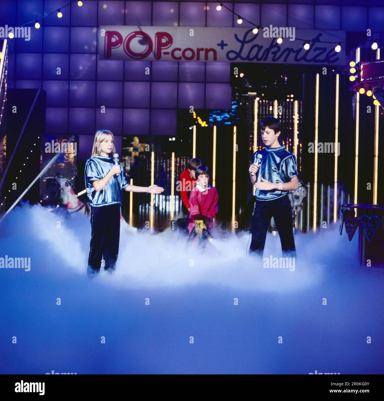 Popcorn + Lakritze, ZDF Kinderhitparade, Deutschland, 1985, Bild: Zwei ...