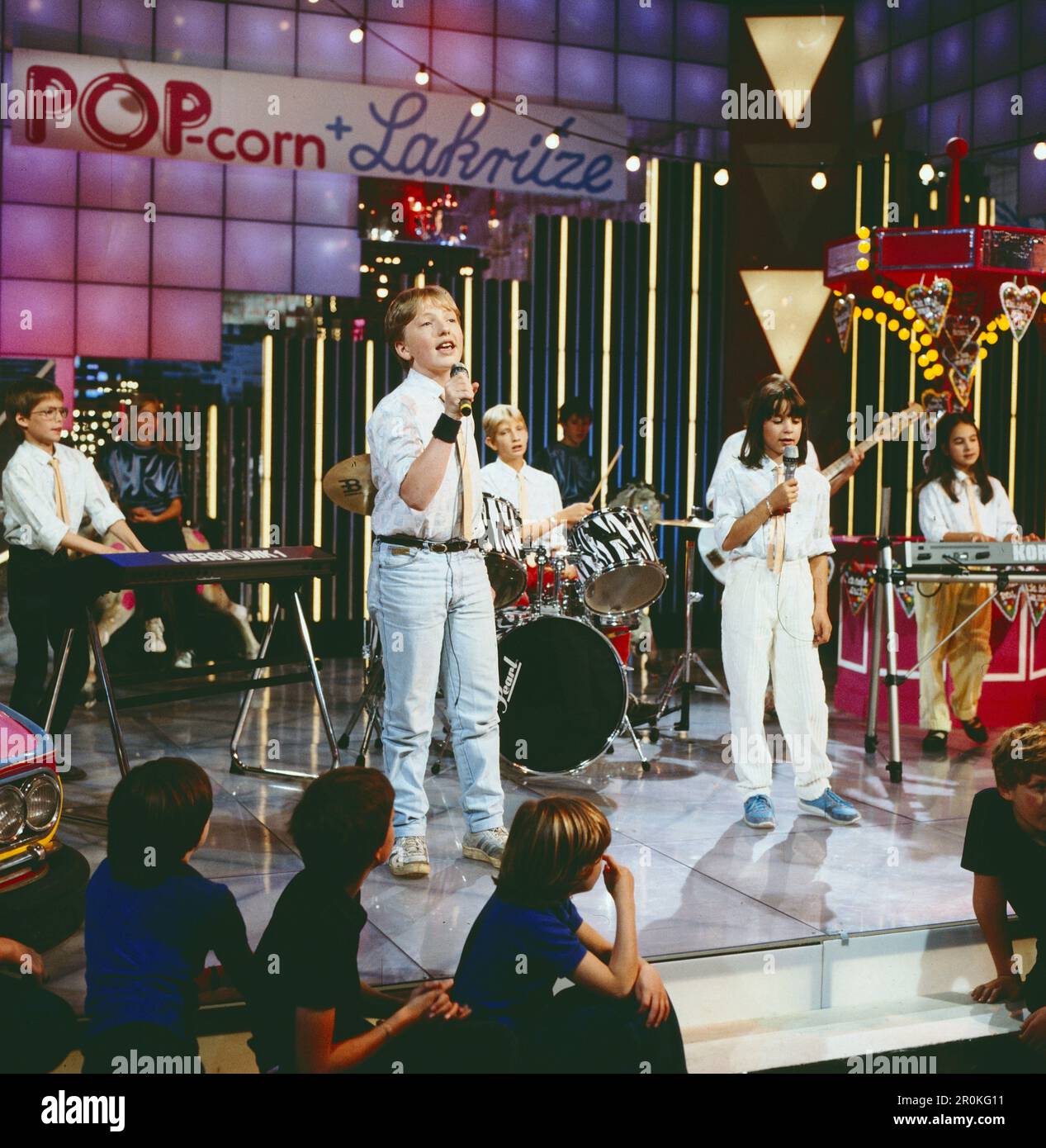 Popcorn + Lakritze, ZDF Kinderhitparade, Deutschland, 1985, Bild: Frank ...